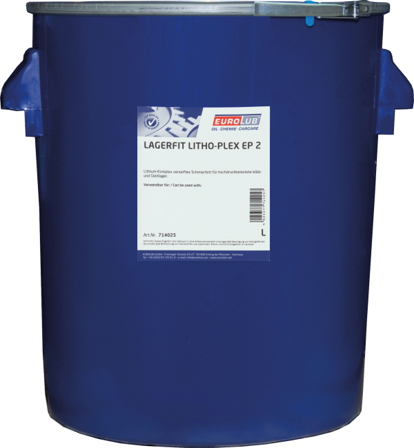 EUROLUB Lagerfit Lithoplex EP 2 (литиевая смазка для авто, c повышенной ...